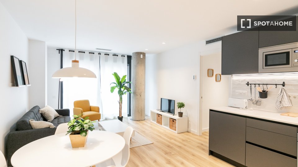 Appartement meublé moderne dans le quartier de Gracia (ref: 1387864 ...