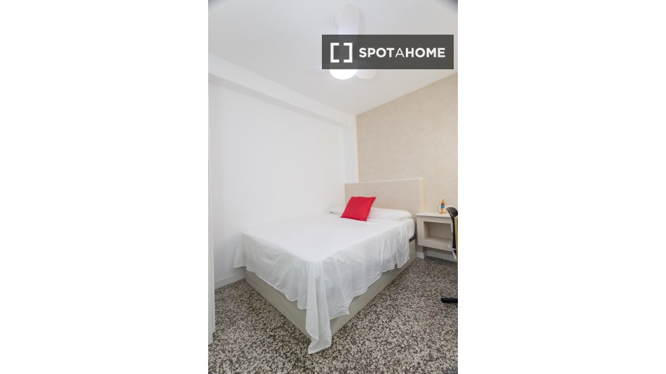 Chambre dans un appartement partagé à louer à L'Amistat, Valence. (ref ...
